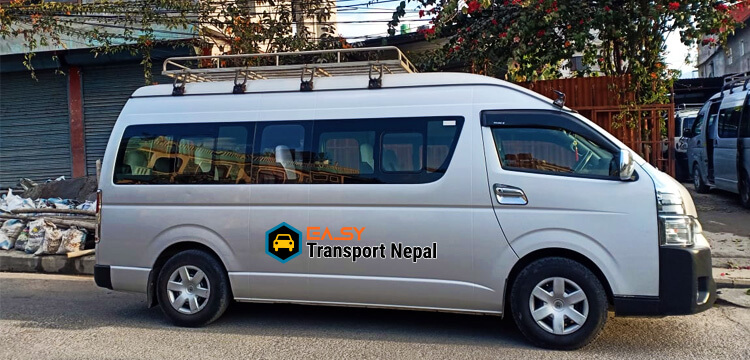 Van Rental In Nepal | Toyota Hiace, EV Hiace, Mini Van, Kia Van